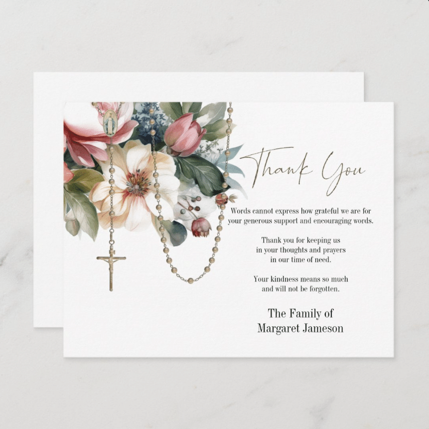 Funeral & Condolence Cards | Shower of Roses Shoppe