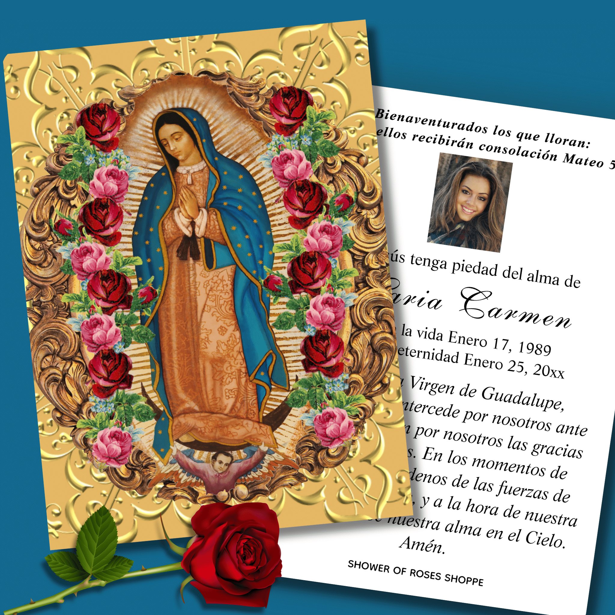 Funeral & Condolence Cards | Shower of Roses Shoppe